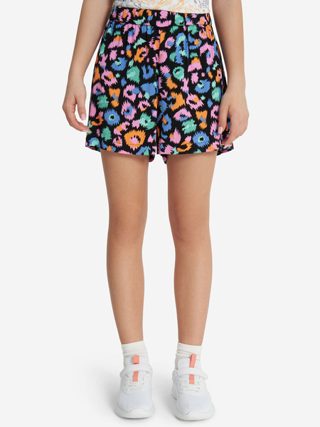 Шорты Девочки Termit Спортивный черный, размер 158, 164 Вискоза Скейтбординг Без застежки купить ...