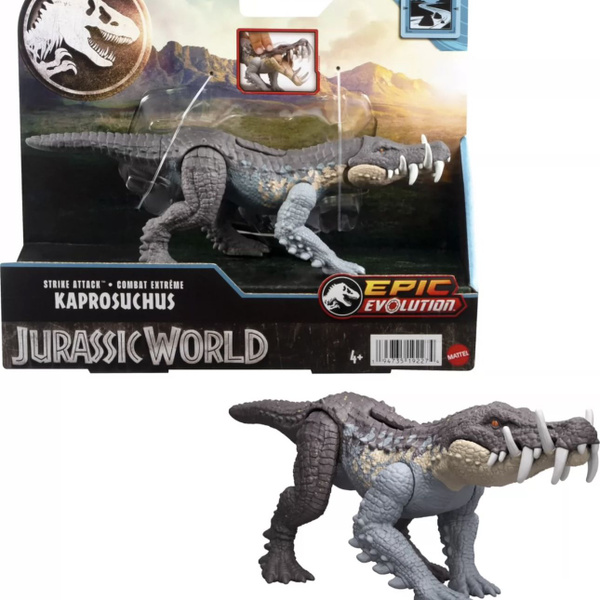 Mattel Фигурка динозавра Kaprosuchus Jurassic World HLN63/HTK61 купить ...
