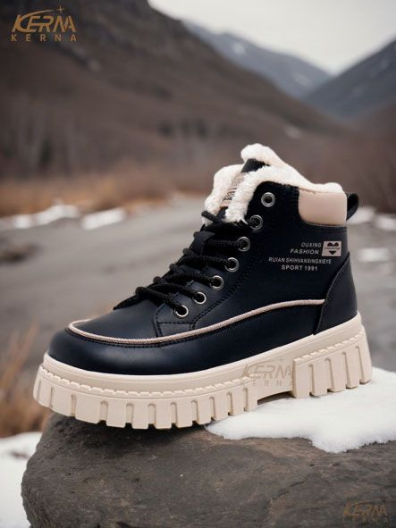 Ботинки Женский KERNA черный, размер 38 броги Зима D Шнурки Без каблука Бахрома Россия купить c ...