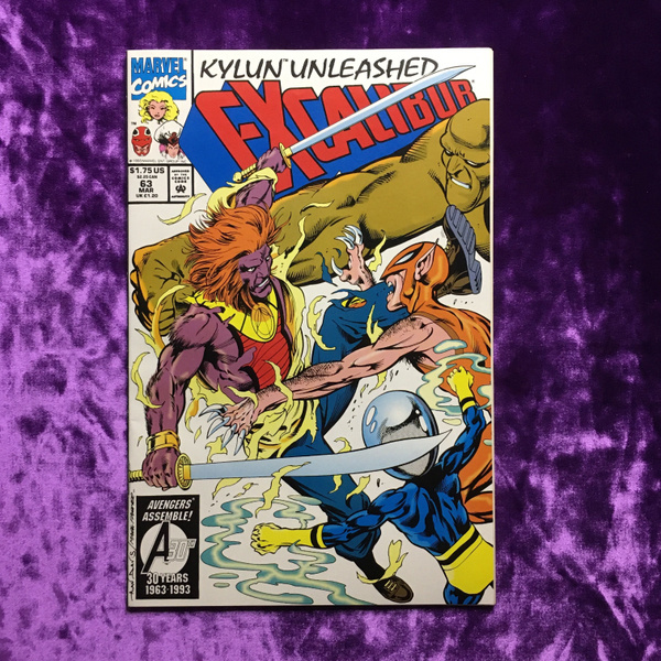 Excalibur. "Denial". Vol. 1 No 63 MAR 1993. Комикс на английском языке купить на OZON по низкой ...