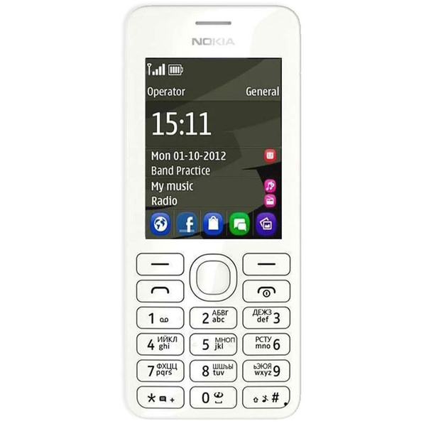 GUAN ZE Мобильный телефон Мобильные телефоны Nokia 206, Русская ...
