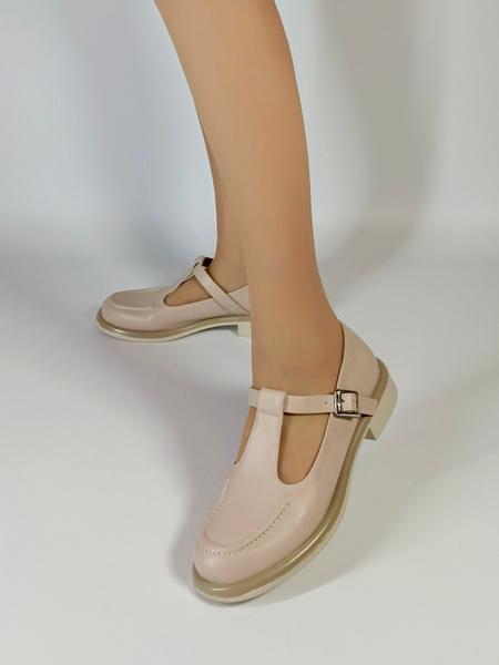 Туфли Женский Madella Натуральная кожа, размер 36 Китай Пряжка купить c доставкой на OZON по ...