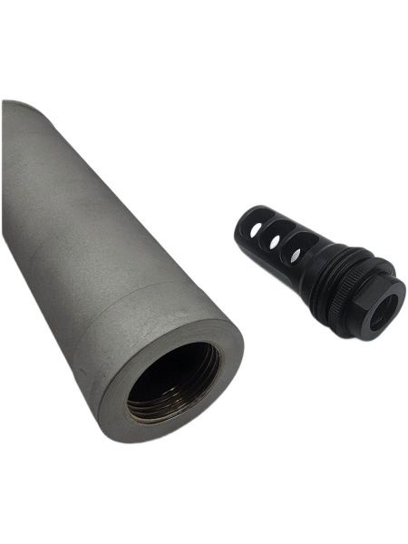 Комплект ДТК Silencerco Specwar 556 AC142 на резьбу 1/2*28 и БАНКА ...