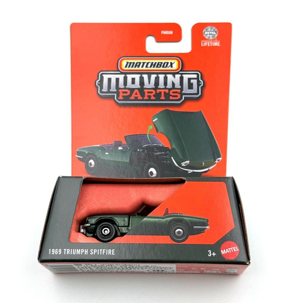 Машинка металлическая модель машины Matchbox 1/64 Moving Parts 1969 ...