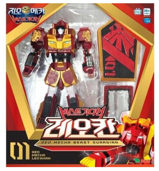 geo mecha beast guardian leo knah red lion робот-трансформер купить на ...