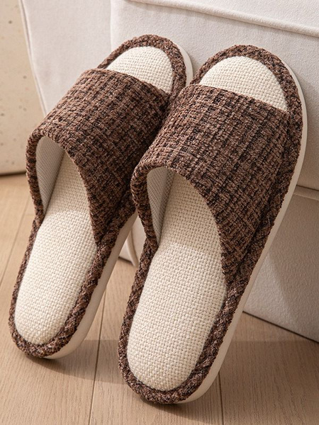 Тапочки Женский, Мужской SYJWY, размер 40, 41 коричневый На любой сезон купить c доставкой на ...