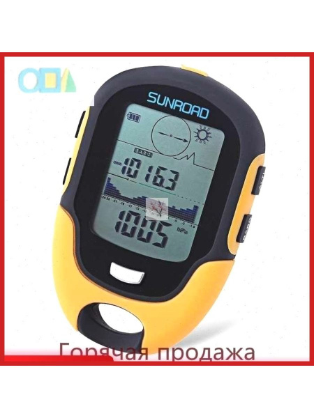 GPS возвращатель на 9 точек, цифровой альтиметр, электронный компас с ...