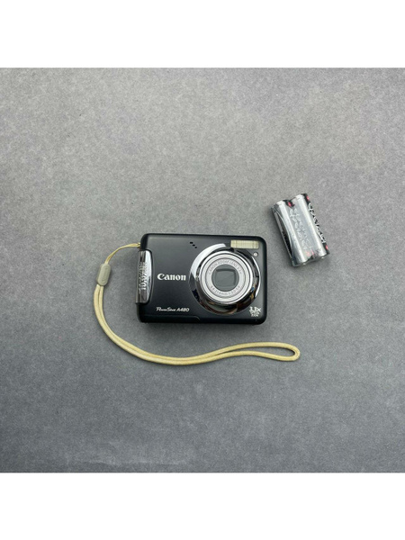 Цифровой компактный фотоаппарат Canon PowerShot A480 10 Мпикс, черный купить на OZON по низкой ...