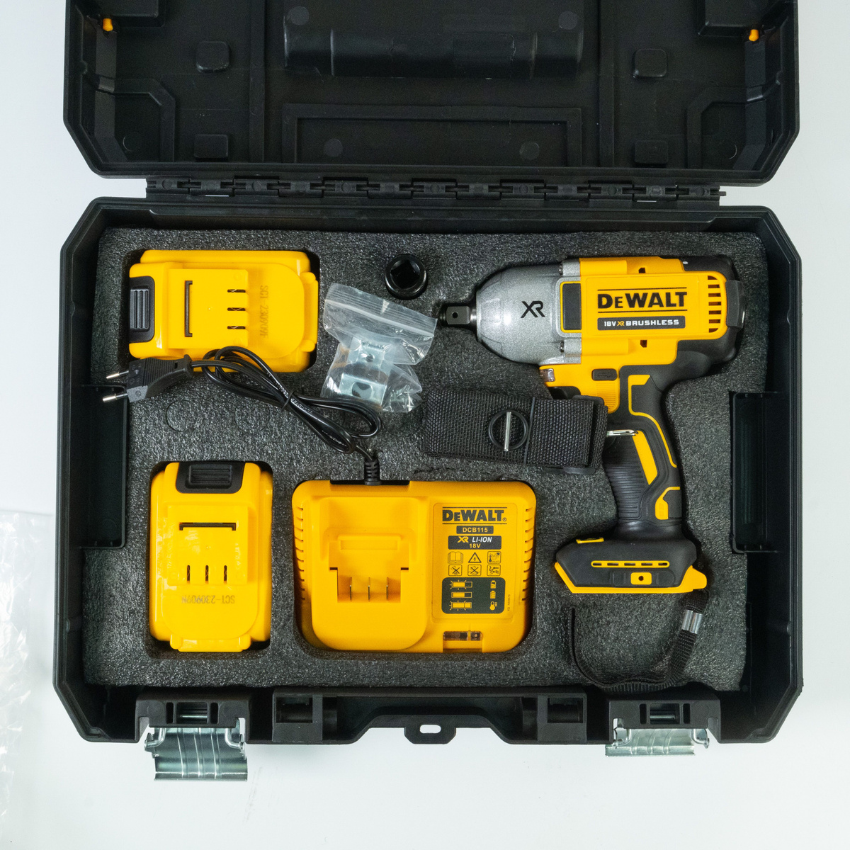 Dewalt, гайковерт аккумуляторный ударный, DCF894, от аккумулятора, 18 В ...