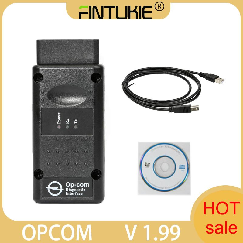 OPCOM для Opel V1.99 OBD2 OP-COM Автомобильный диагностический сканер ...