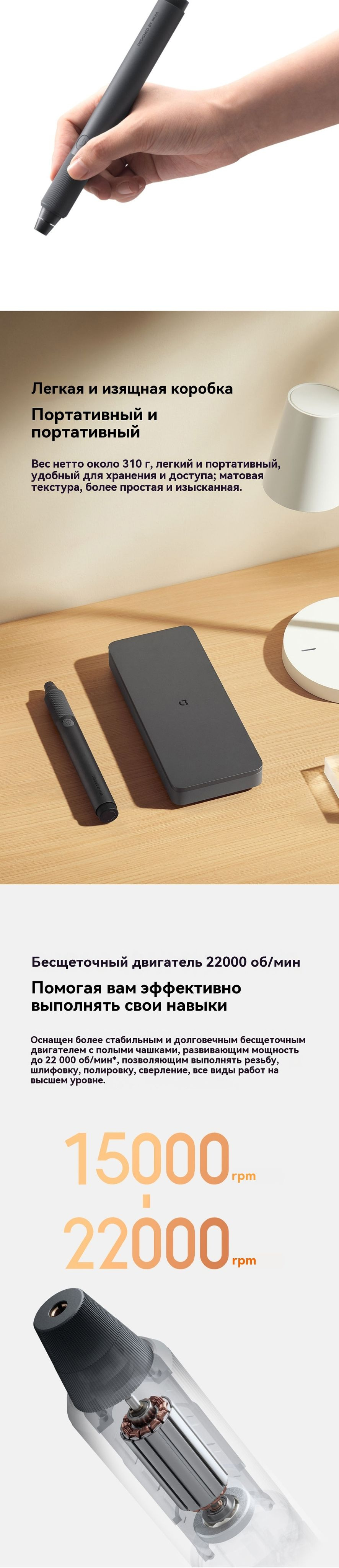 Xiaomi Electric Sharpener,Ручной полировальный инструмент ...