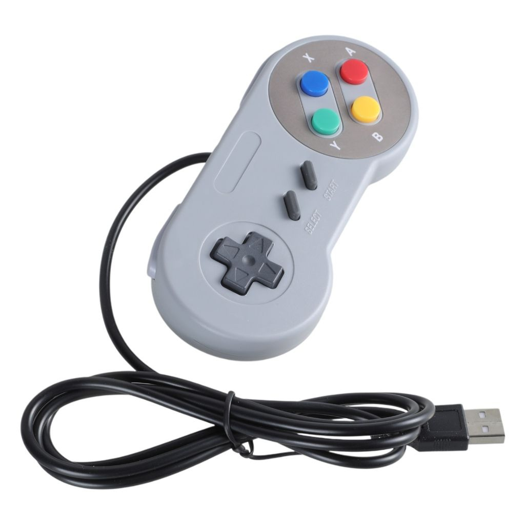 USB Game Controller для Super SNES PC/ Emulator NES GamePad, Мульти купить c доставкой на OZON ...