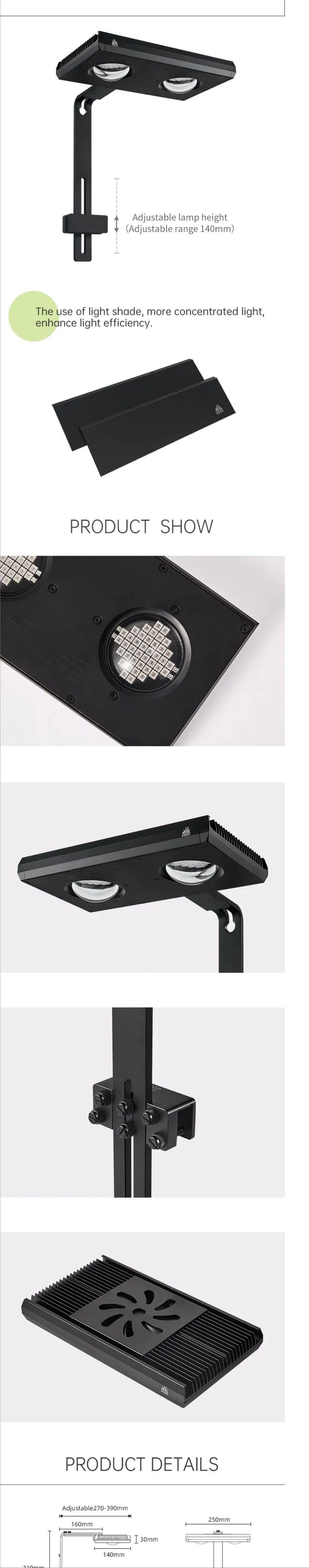 Интеллектуальный прожектор WEEK AQUA Z250 Pro APP control spotlight RGB ...