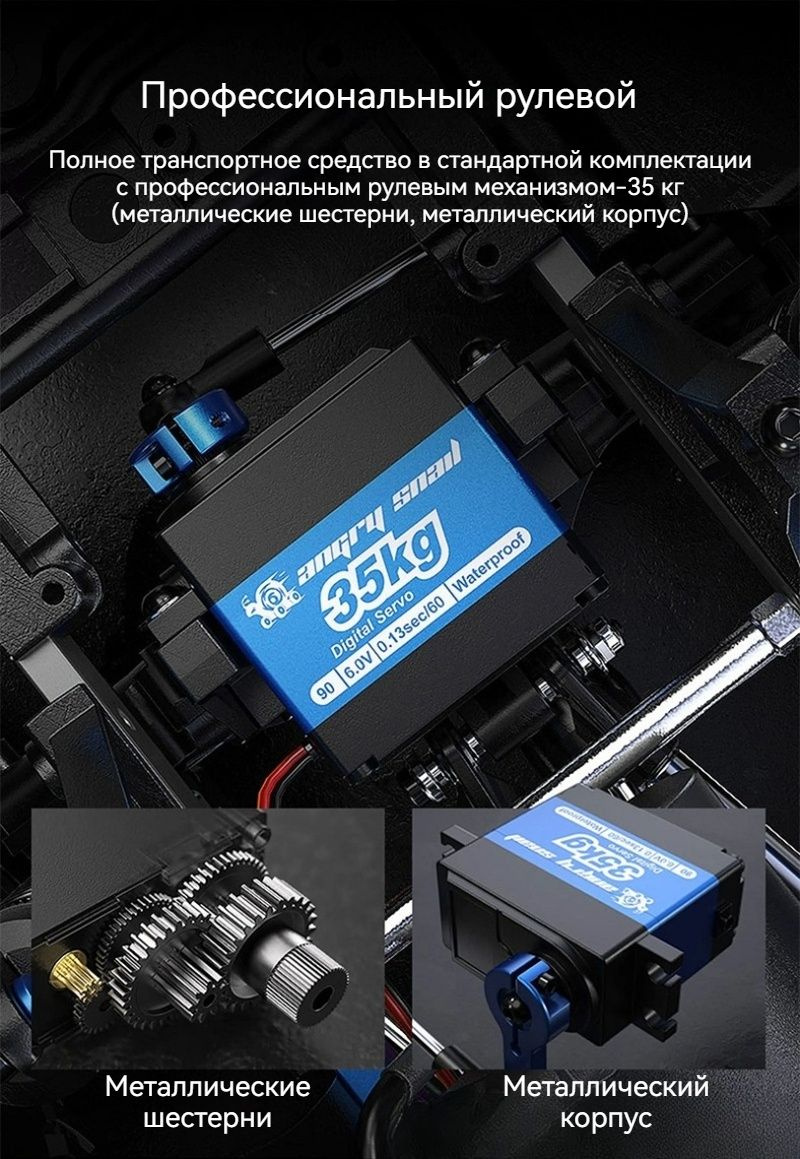 MJX H8H+ Бесколлекторный 1/8 Профессиональный Внедорожник 8CH с ...