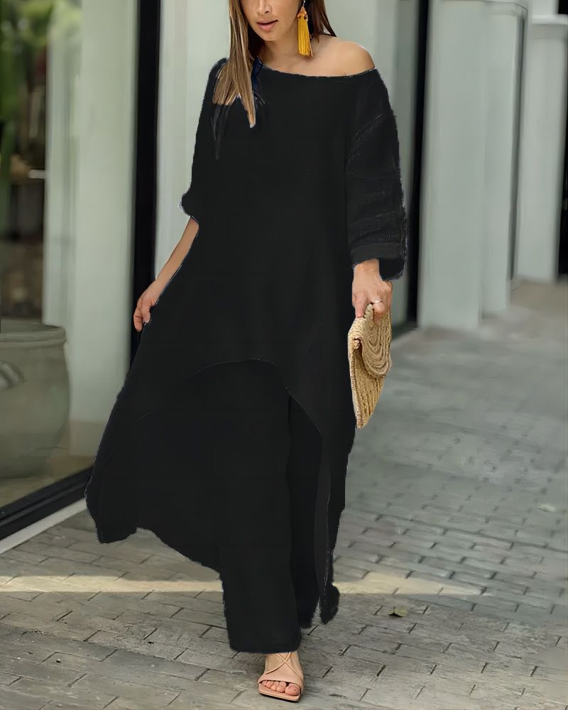 Комплект одежды Женский CREANOVA хаки, размер 44 Хлопок Китай На любой сезон купить c доставкой ...