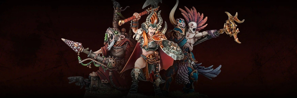 Warhammer Age of Sigmar миниатюра Hedonites of Slaanesh (Гедониты ...