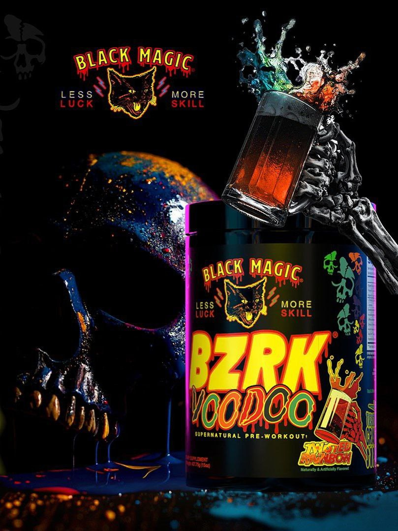 BZRK Voodoo Limited Edition Мощный предтренировочный комплекс (Black ...