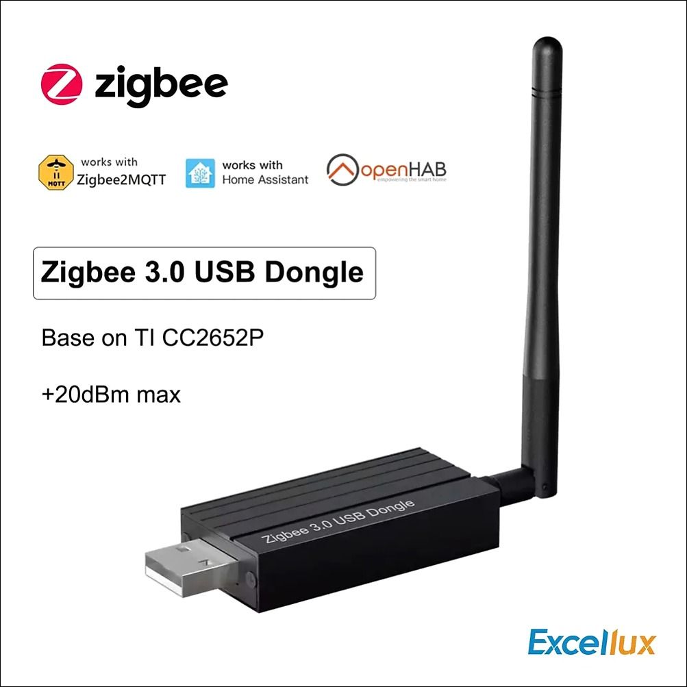 Zigbee стик CC2652P USB Dongle внешняя антенна, 20 dBm купить на OZON ...