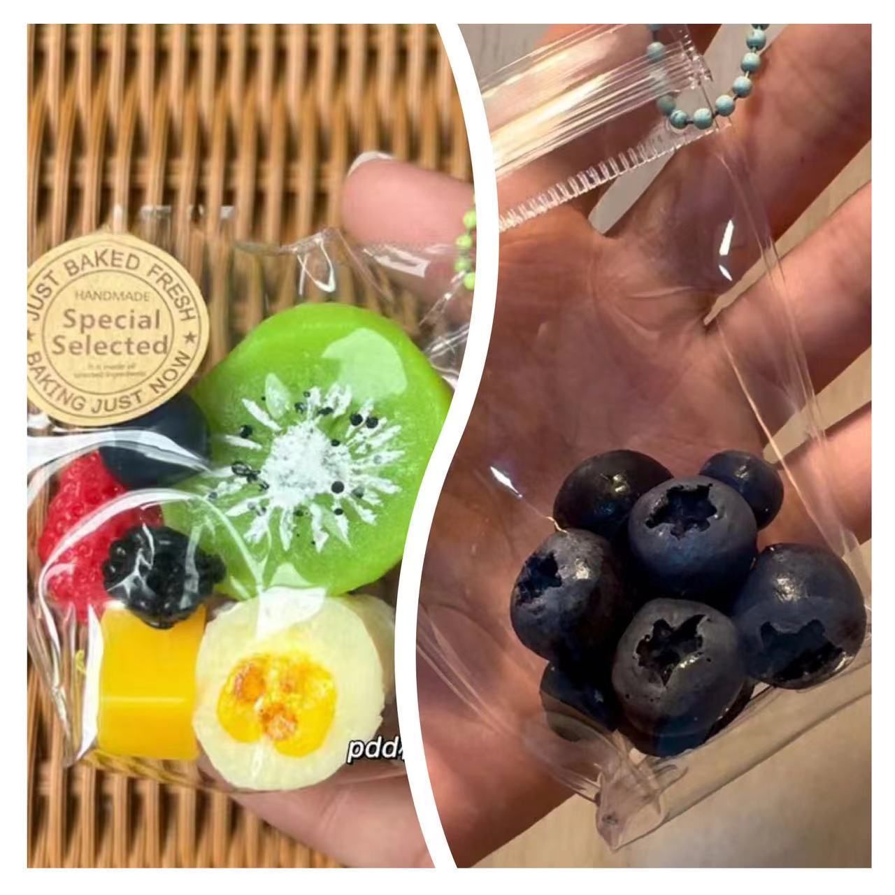 черника сквиш/squish blueberry/антистресс голубика/antistress blueberry ...
