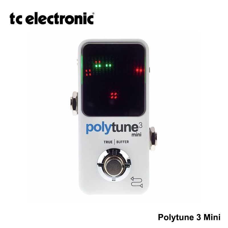 TC Electronic Polytune 3 Mini Мини-акустическая гитара, электрогитара ...