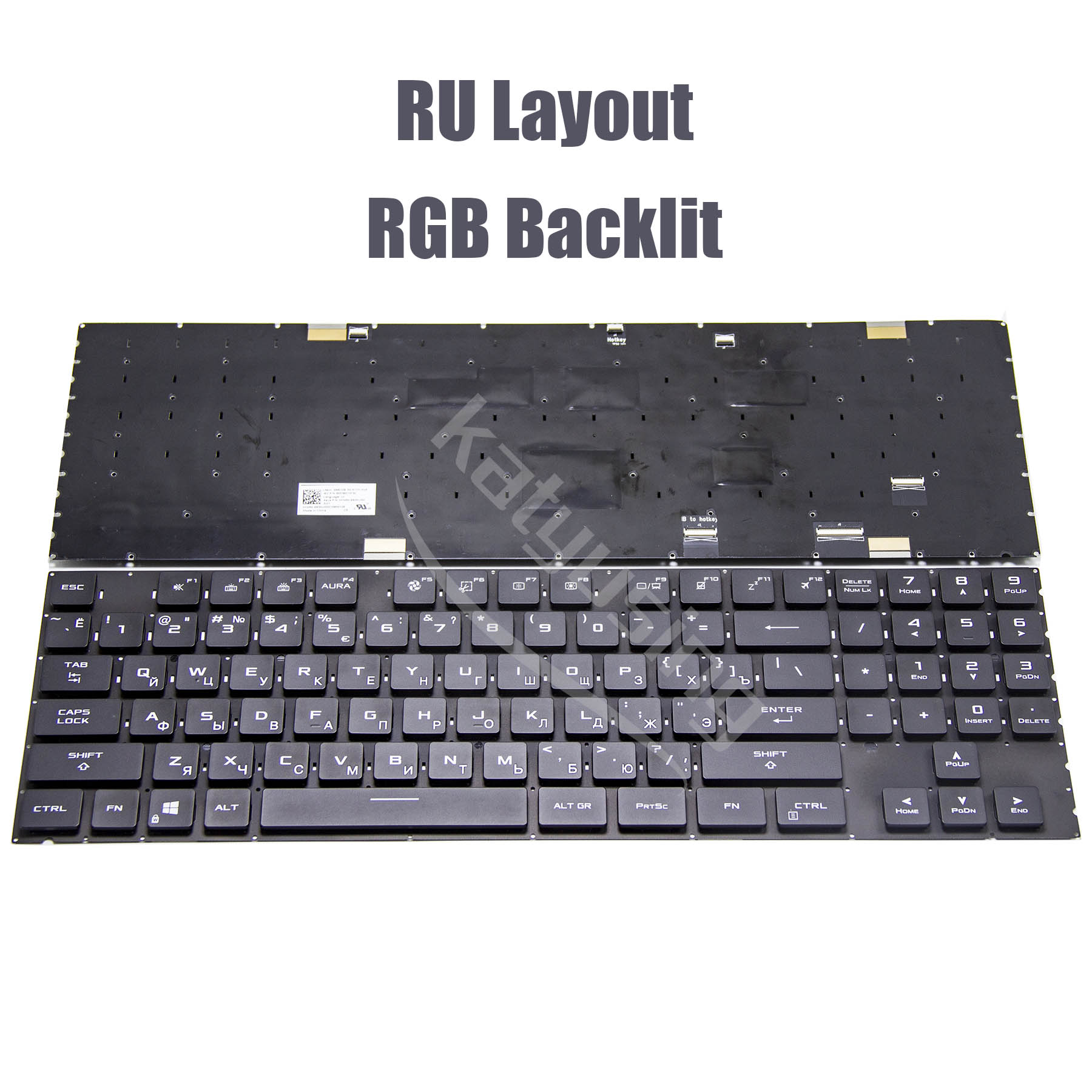 Оптически-механическая клавиатура для Asus ROG Strix SCAR 17 G733 ...
