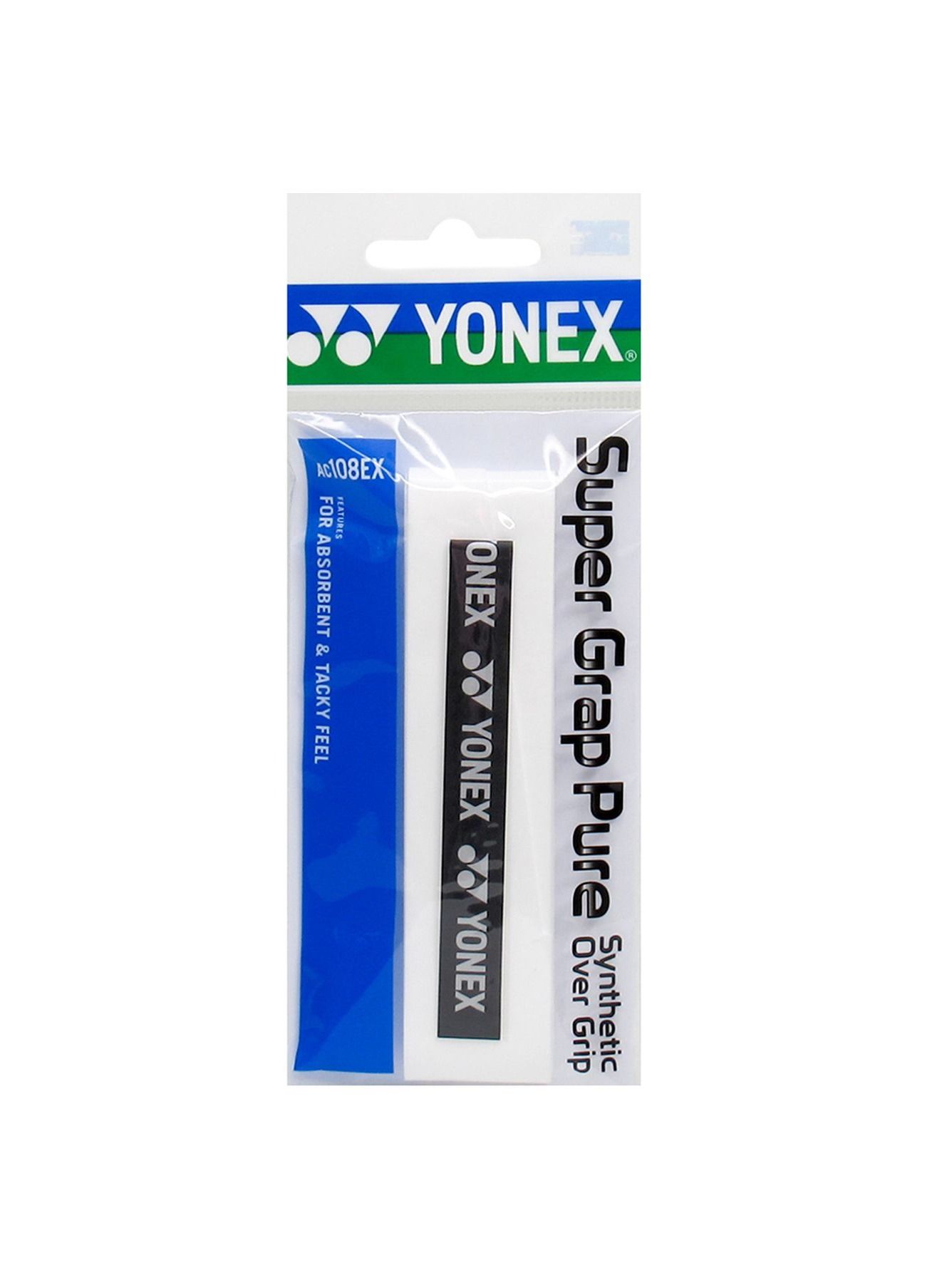 Обмотка намотка для ракеток Yonex AC108EX Super Grap Pure (White ...