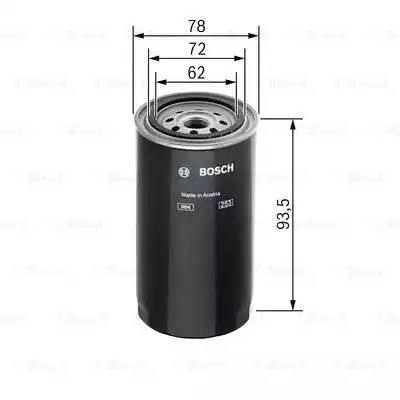 Фильтр топливный toyota land cruiser 3.0d/4.0d/td 74-89 BOSCH 1 457 434 ...