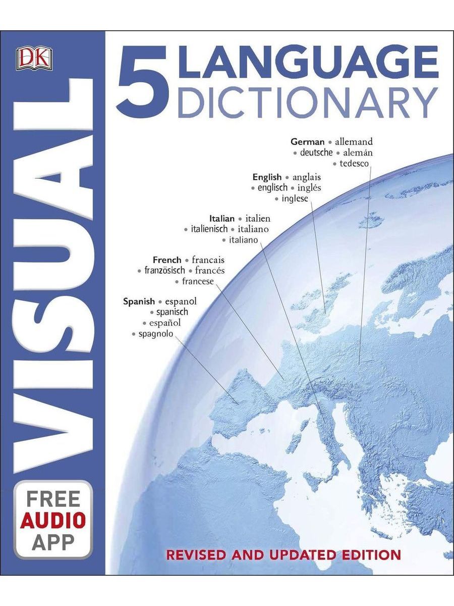 5 Language Visual Dictionary словарь на пять языков с дополнительным ...