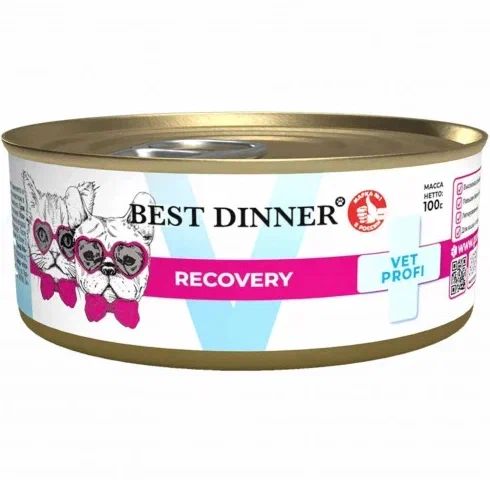 Консервы Best Dinner Vet Profi Recovery лечебный, для кошек и собак ...