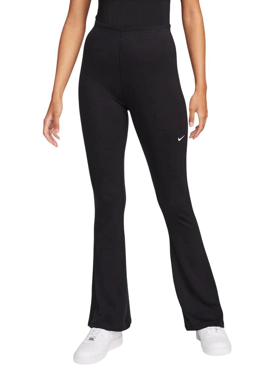 Легинсы Женский Nike черный Полиэстер, размер 42, 44 На любой сезон ...