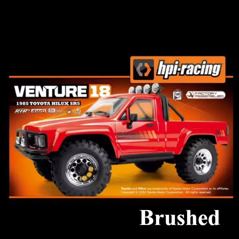 HPI Venture 18 1/18 4WD RC Rock Crawler с металлической 2-скоростной ...
