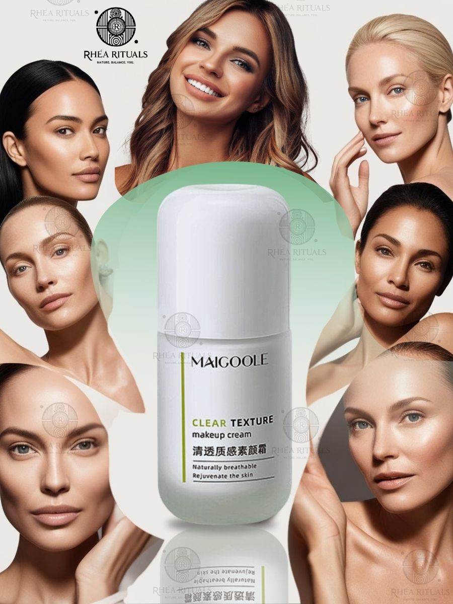 Увлажняющий крем для выравнивания тона- Maigoole Clear Texture Makeup ...