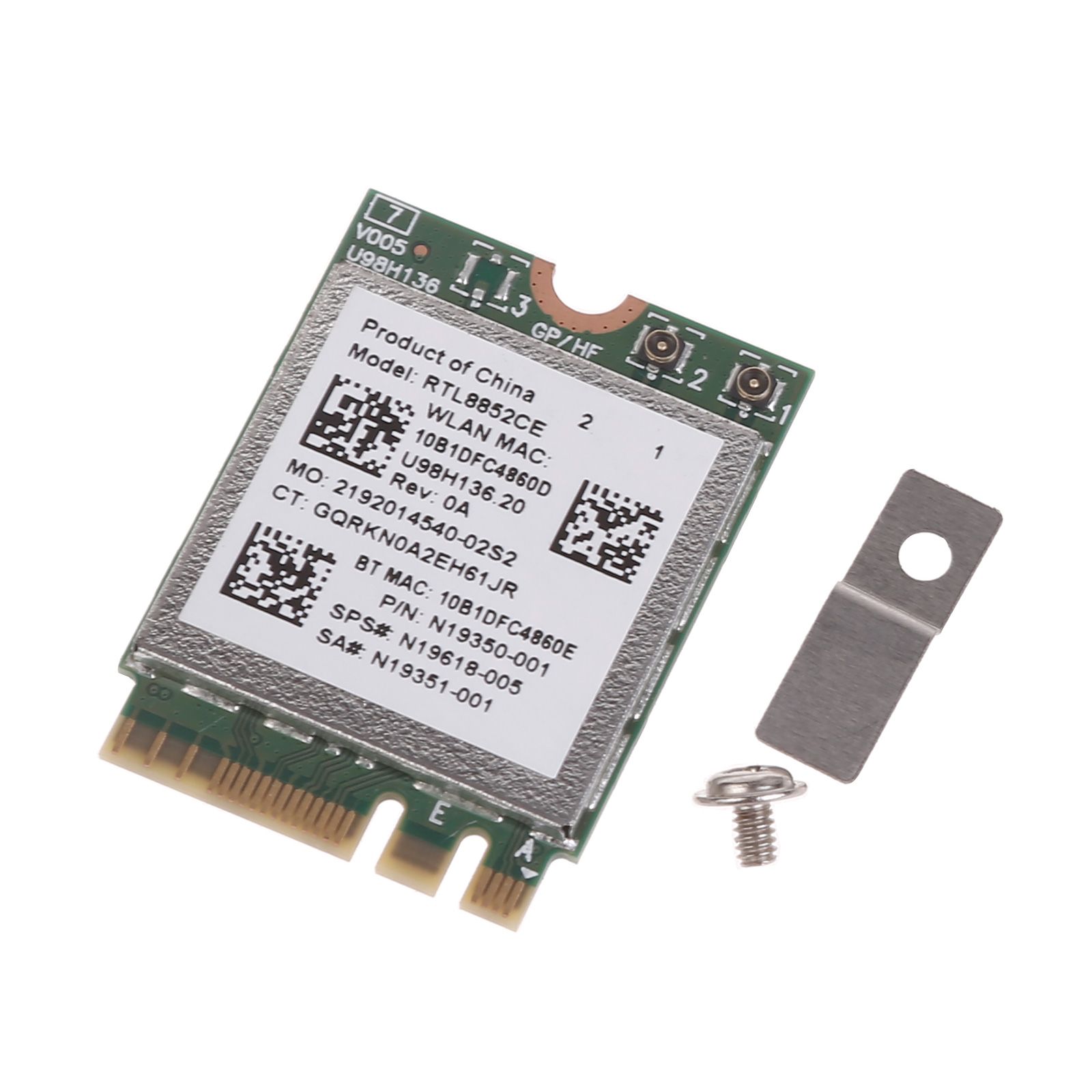 Realtek Rtl8852ce ngff M2 2230 Wi-Fi 6 Card 24G/5 ГГц WiFi 50 купить на ...