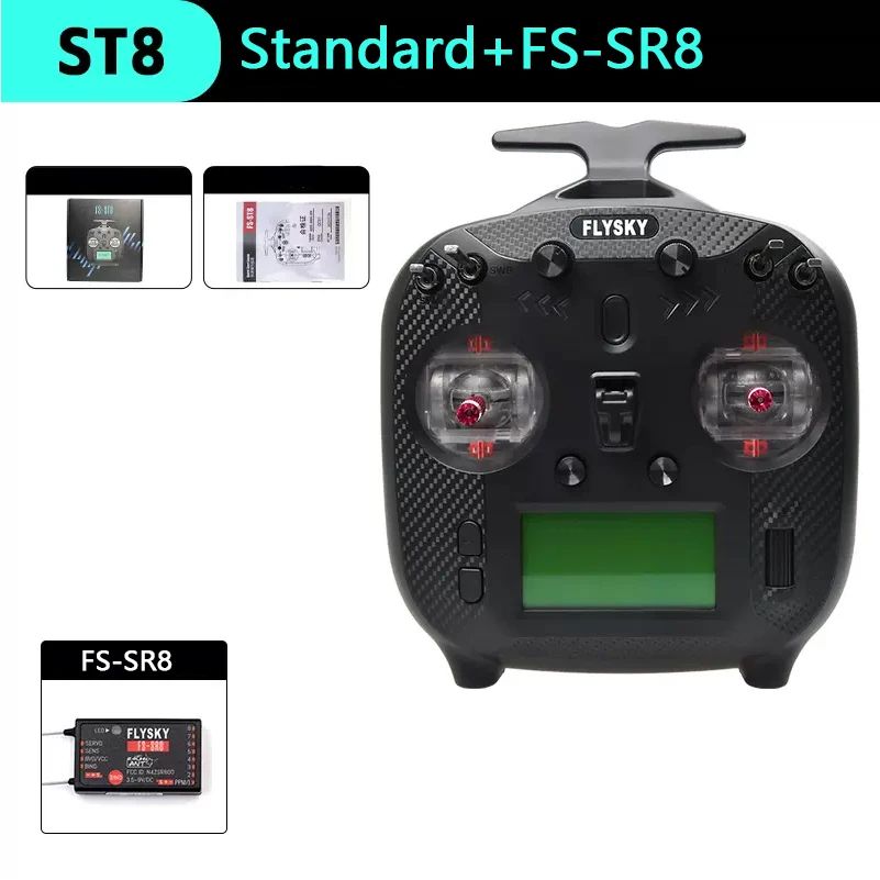 Flysky FS - ST8 RC Дистанционный передатчик 2,4 ГГц, протокол ANT с ...