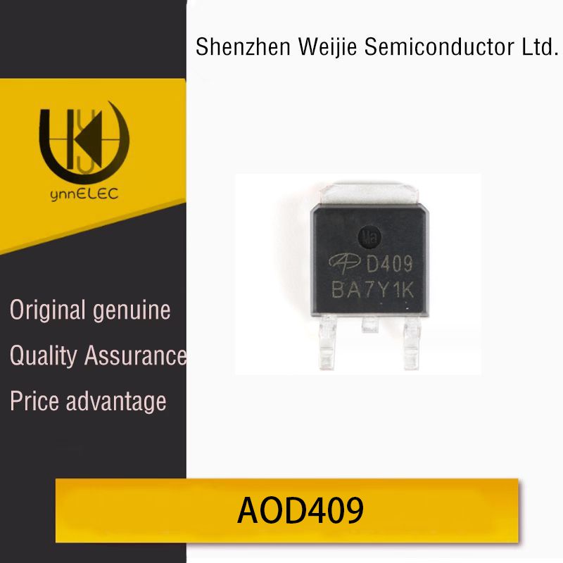 10 шт.-Совершенно новый AOD409 P-канал - 60 В - 26 А TO-252 D409 MOSFET ...