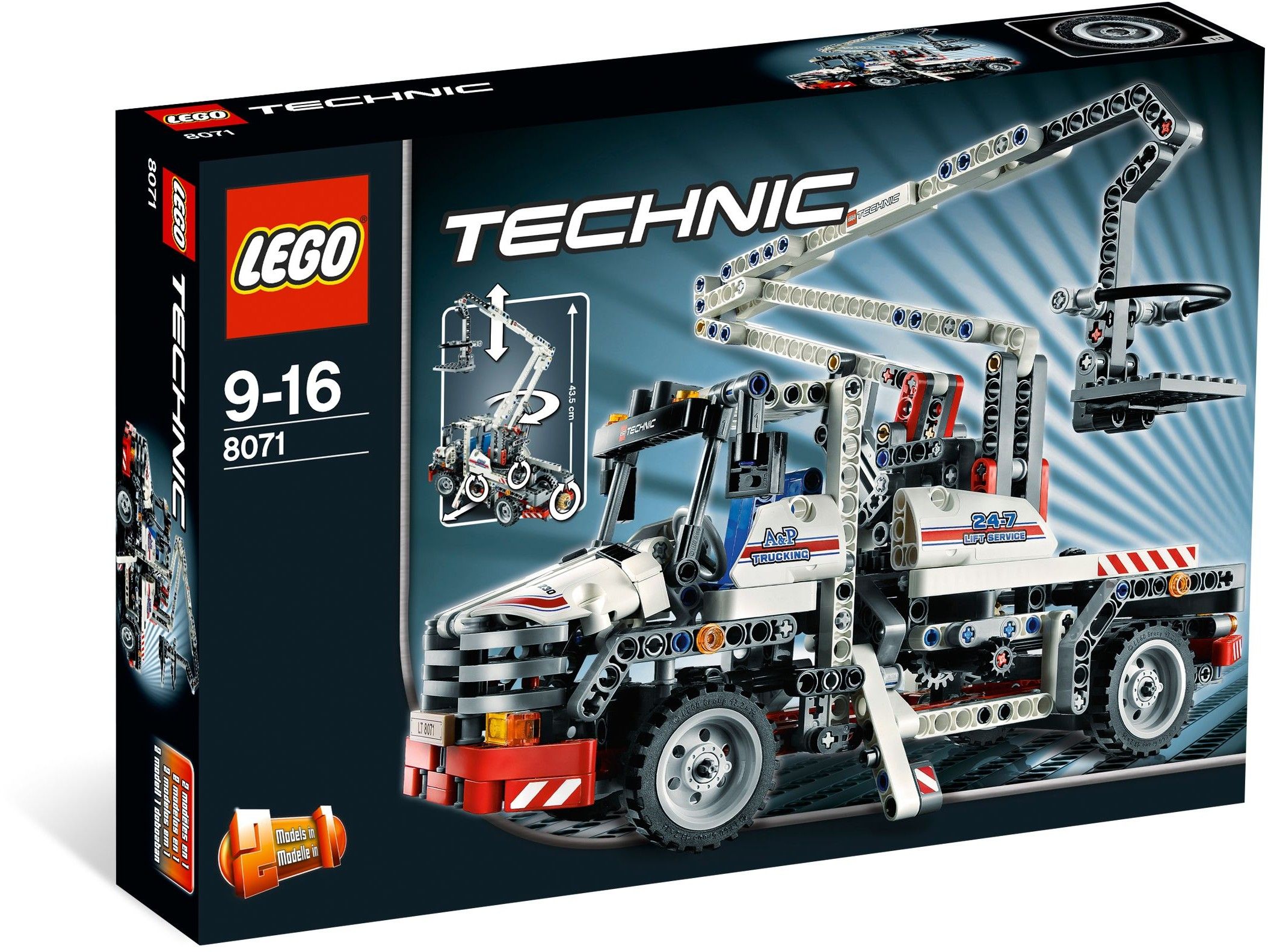 Конструктор LEGO Technic 8071 Bucket Truck (Автоподъемник с люлькой ...