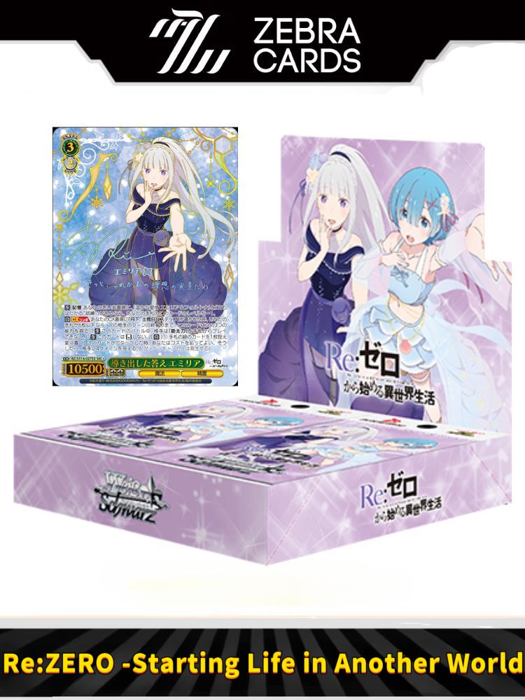 Weiss Schwarz Re:ZERO -Starting Life in Another World Booster Box ...