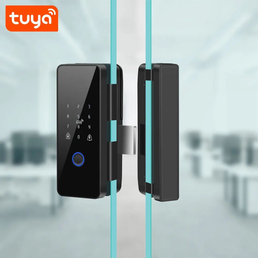 Популярный смарт-замок Tuya Smart BT Glass Door Lock с управлением ...