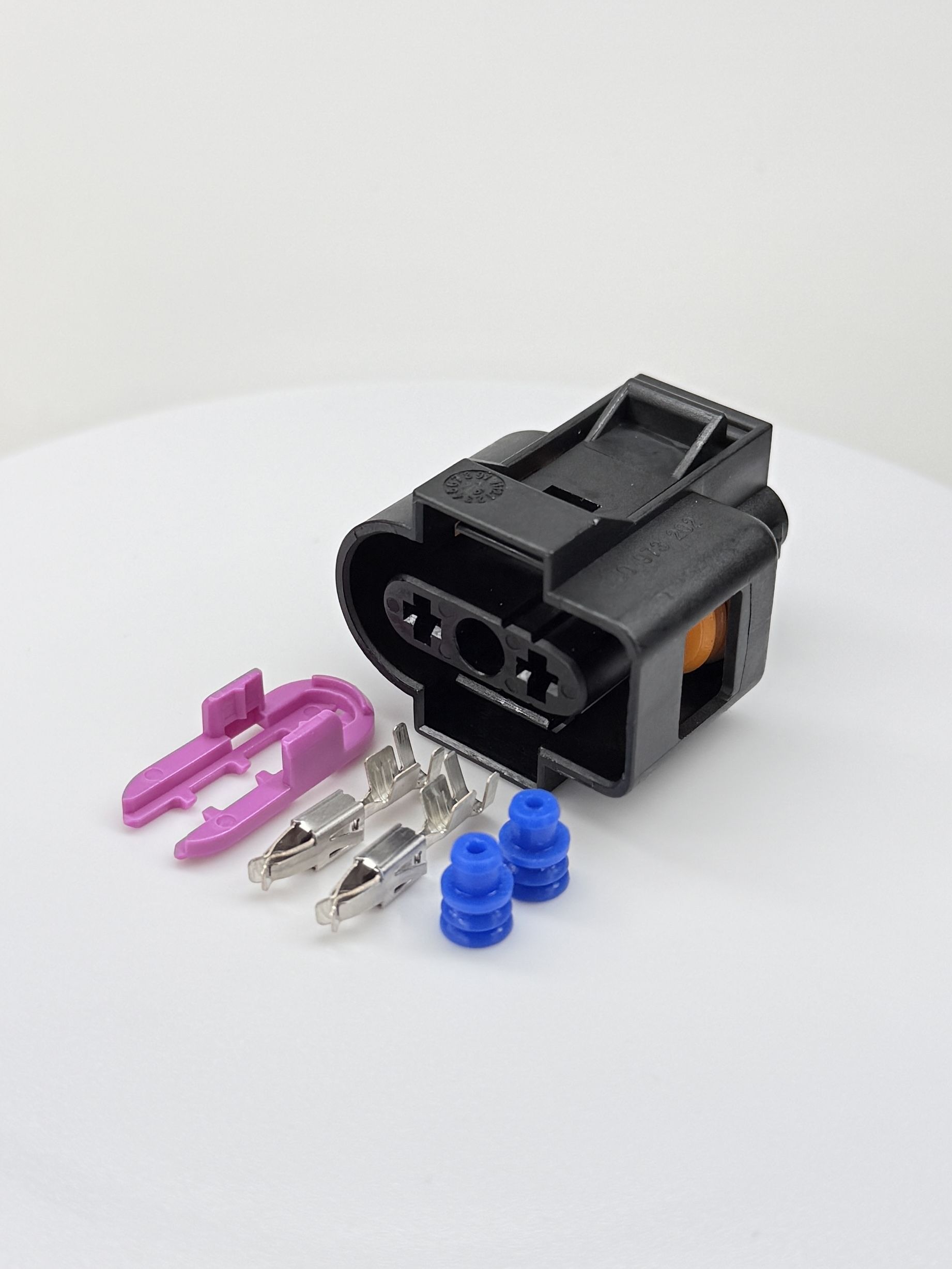 Разъем (колодка, фишка) 2 контакта (2 pin) мама 1J0973202 датчика ...