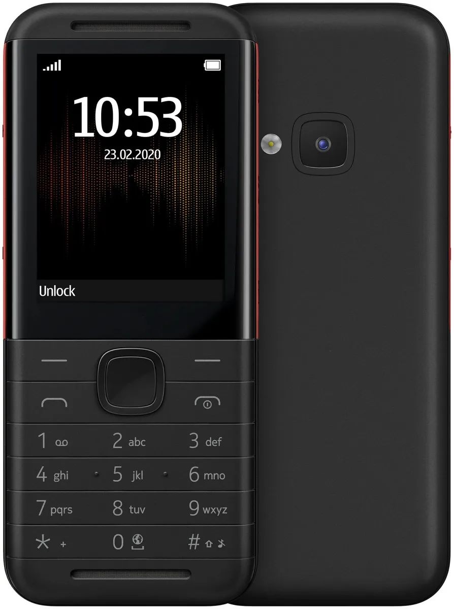 Nokia Мобильный телефон, черный купить на OZON по низкой цене (3361992101)