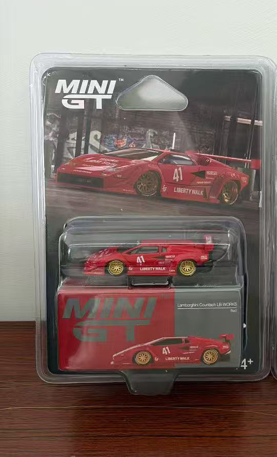 Машинка MINI GT MODEL 1:64 #1100 Lamborghini Contessa Red Blister ...