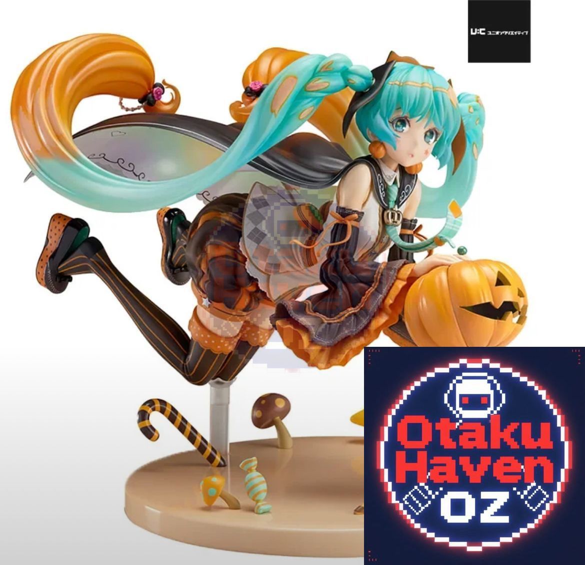 UC VOCALOID +MIKU+ / Хацунэ Мику Тыква Хэллоуин Halloween Figure купить ...