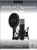 Rode Микрофон студийный RØDE NT1 Signature Series, черный матовый ...