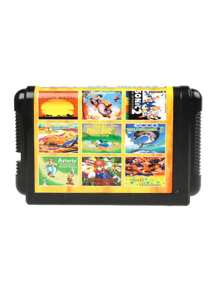 Игровой картридж 16 бит 9 игр для Сега с Super Mario Bros 2 купить c ...