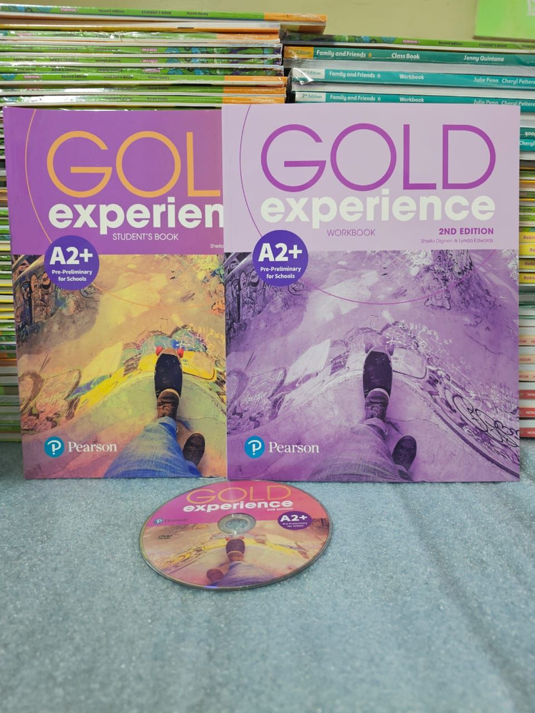 Gold Experience A2+ (2nd Edition) ПОЛНЫЙ КОМПЛЕКТ. Student's Book with ...