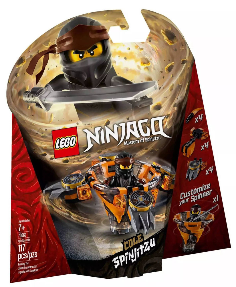 Конструктор LEGO NINJAGO 70662 Коул: мастер Кружитцу - купить с ...