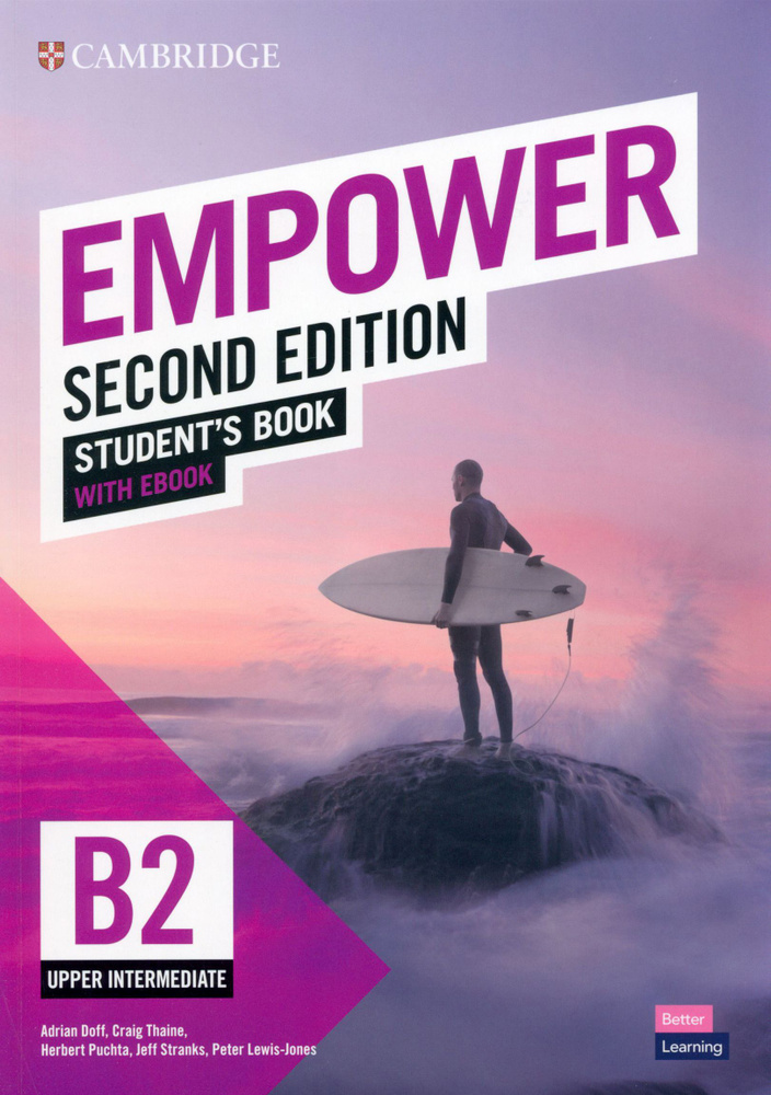 Empower. Upper-intermediate. B2. Second Edition. Students Book with eBook / Учебник | Doff ...