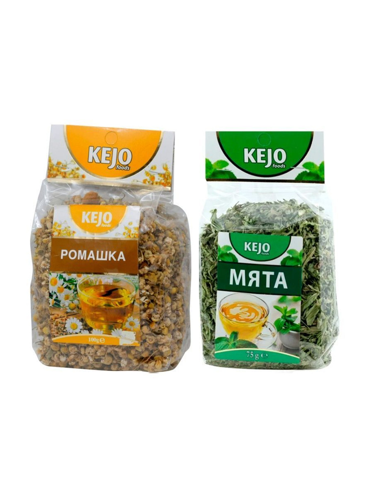 Чай KEJO Ромашка + Мята (100 гр + 75 гр) / Кежо чай купить на OZON по ...