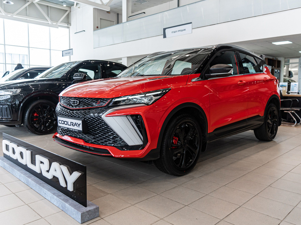 Geely Coolray 1.5 AMT Flagship Red - купить с доставкой по выгодным ...