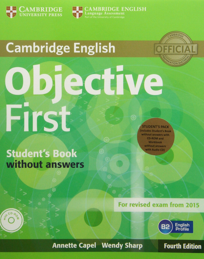 Objective First 4th Edition (for revised exam 2015) Student's Pack (Student's Book without ...